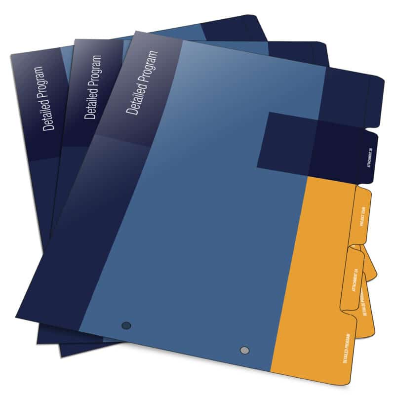 Premium Tab Dividers - Intertype Publish and Print